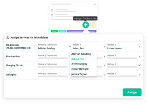 Auto Repair Work Board Software
