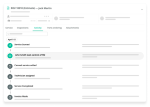 Auto Repair Work Board Software