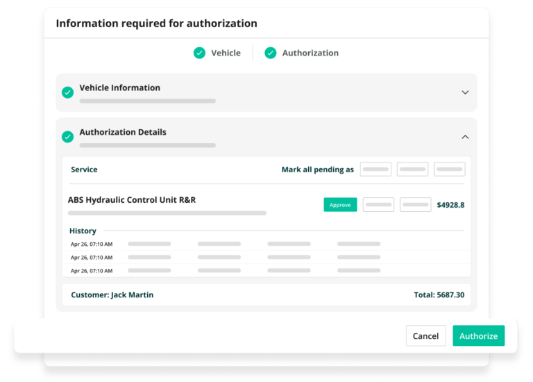 Auto Repair Shop Invoice Software