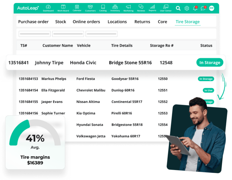 Tire Shop Management Platform - AutoLeap