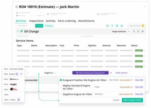 Auto Repair Shop Estimate Software