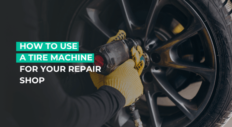 How to Use a Tire Machine for Your Repair Shop